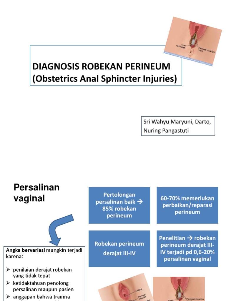 Diagnosis Robekan Perineum Akut | PDF