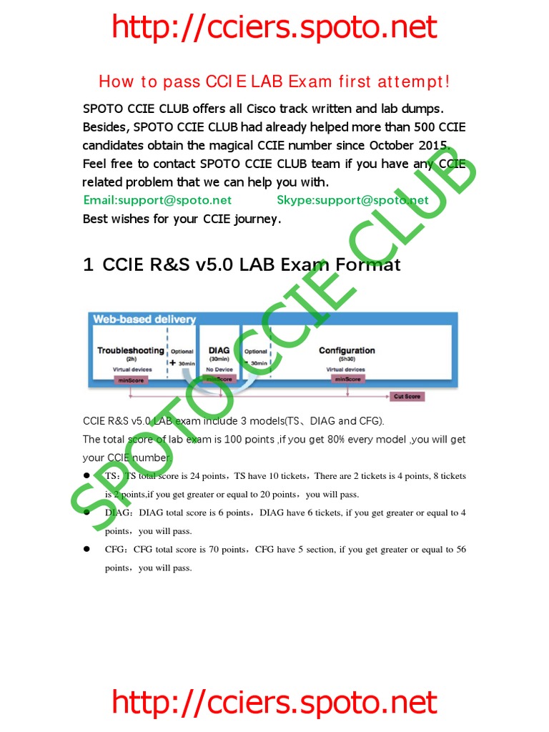 How To Pass CCIE R&S LAB Exam First Attempt | PDF | Computing ...