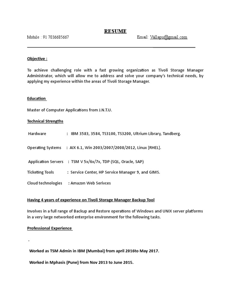 TSM Admin | PDF | Backup | Cloud Computing