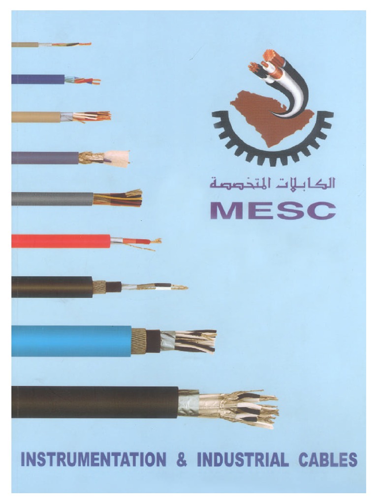 Cable Spec's From MESC | PDF | Wire | Insulator (Electricity)