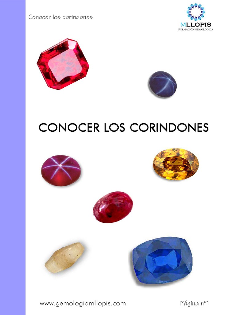 Conocer Los Corindones | PDF | Materiales | Química