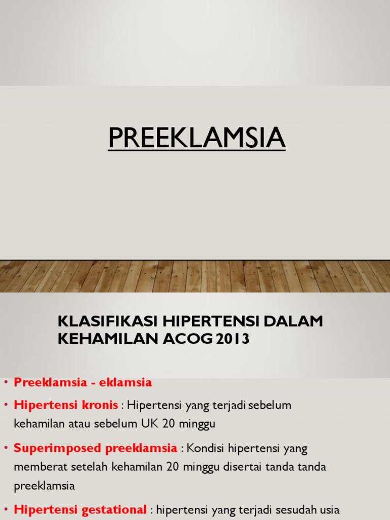 PREEKLAMSI | PDF