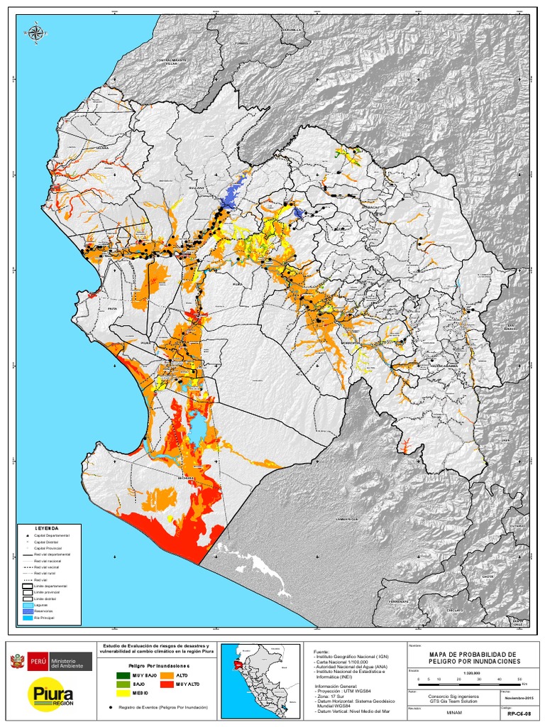 c5 - 8 Mapa de Probabilidad de Peligro Por Inundacion | PDF
