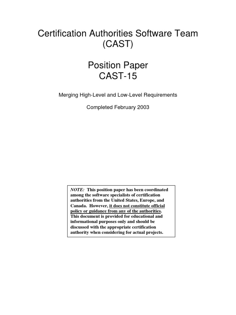 Merging High-Level and Low-Level Requirements | PDF | Software ...