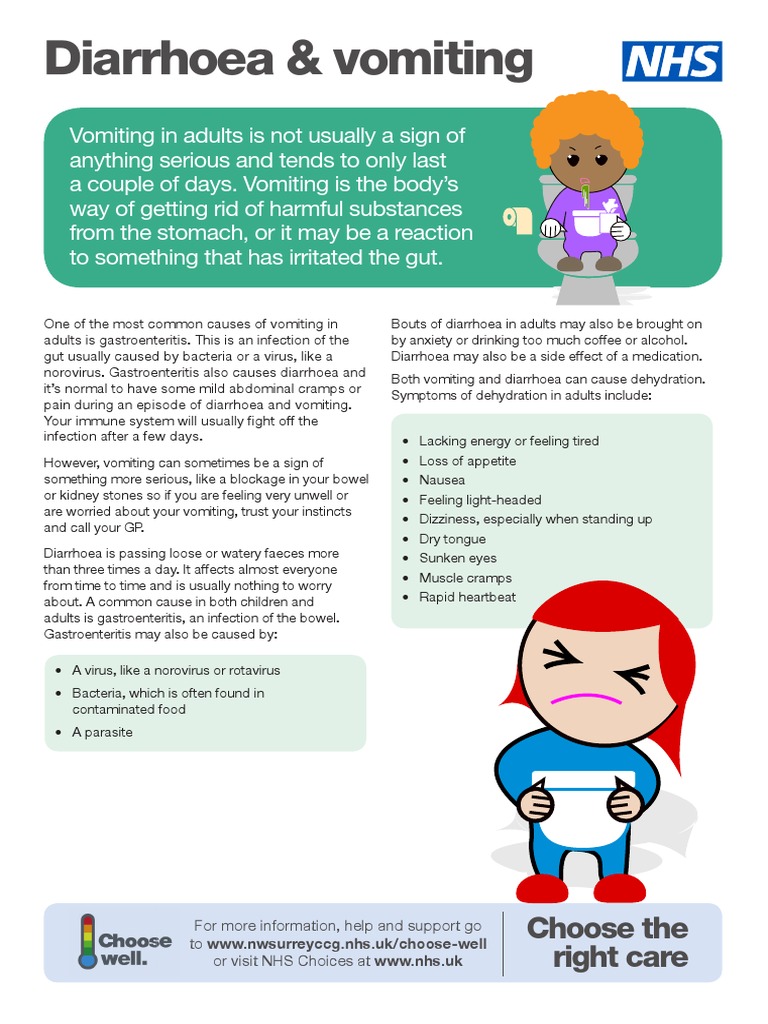 Diarrhoea and Vomiting | Download Free PDF | Diarrhea | Vomiting
