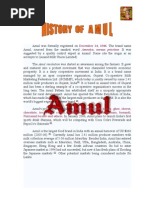 Amul Organisation Structure | PDF | Milk | Cooperative