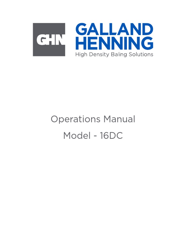 16 DC Manual English For Web - Compressed PDF | PDF | Pump | Valve