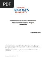 BSc Applied Accounting RAP Guide 2024-2025 | PDF | Theory | Evaluation