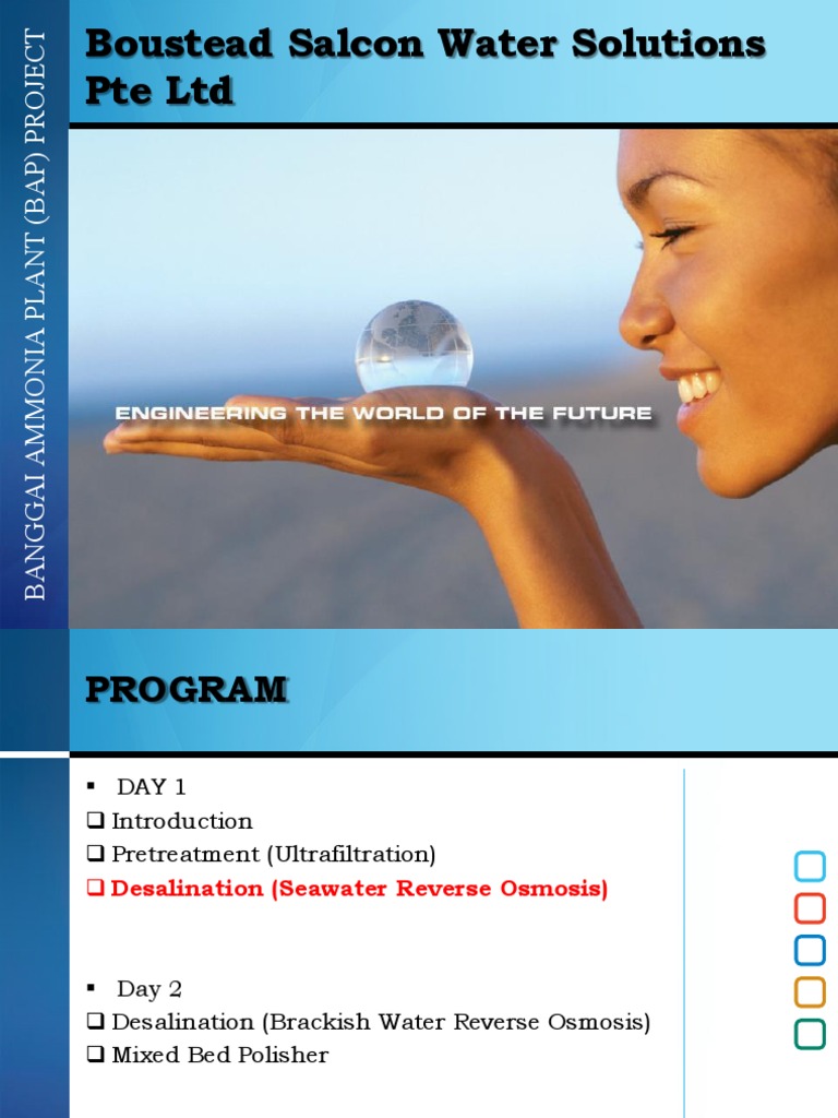 Bap - Swro System | PDF | Membrane | Osmosis