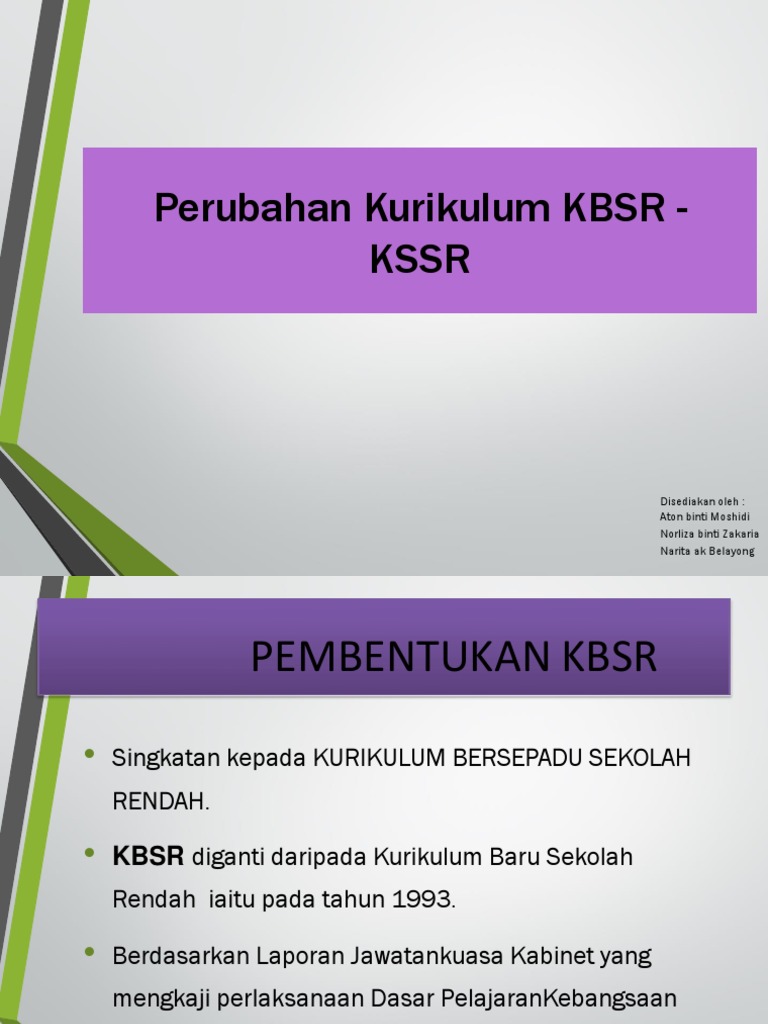 KBSR - KSSR | PDF