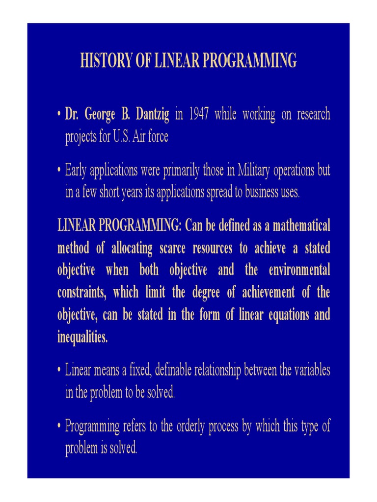 Linear Programming Graphical Method | PDF | Linear Programming ... Linear Programming Graphical Method | PDF | Linear Programming ...