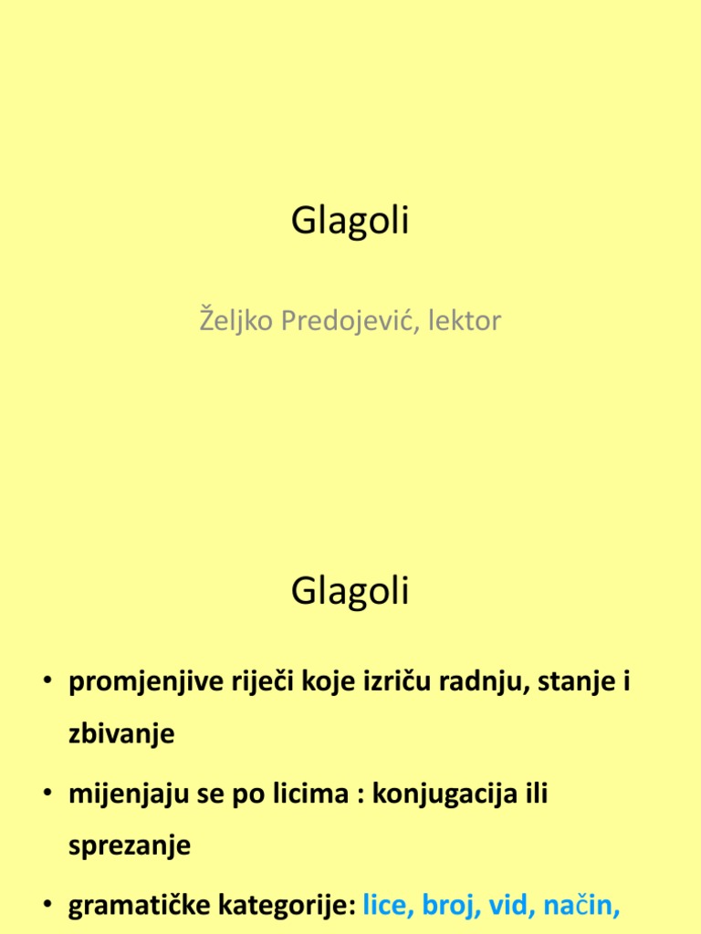 GLAGOLI | PDF