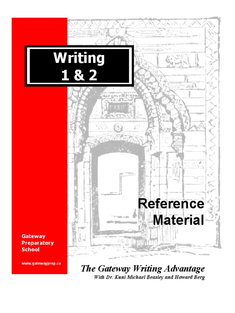 Howard Berg Writing 1 & 2 Reference Material PDF | PDF | Herman ...