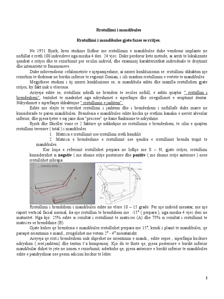 Rrotullimi I Mandibules | PDF