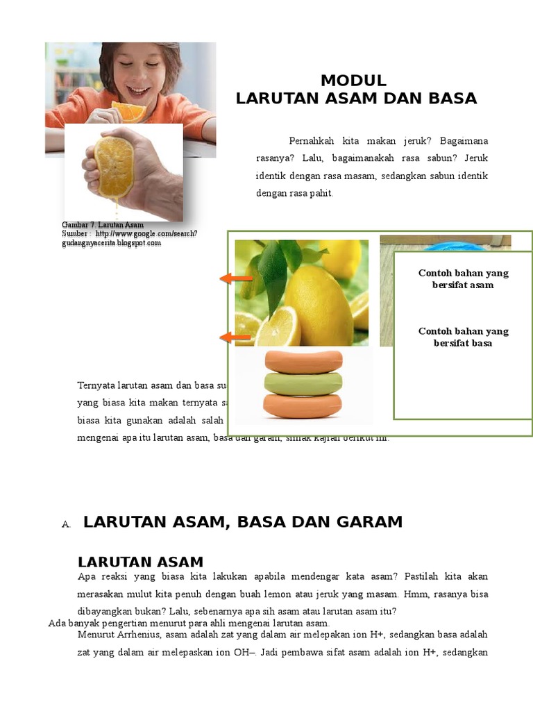 Modul Asam Dan Basa | PDF