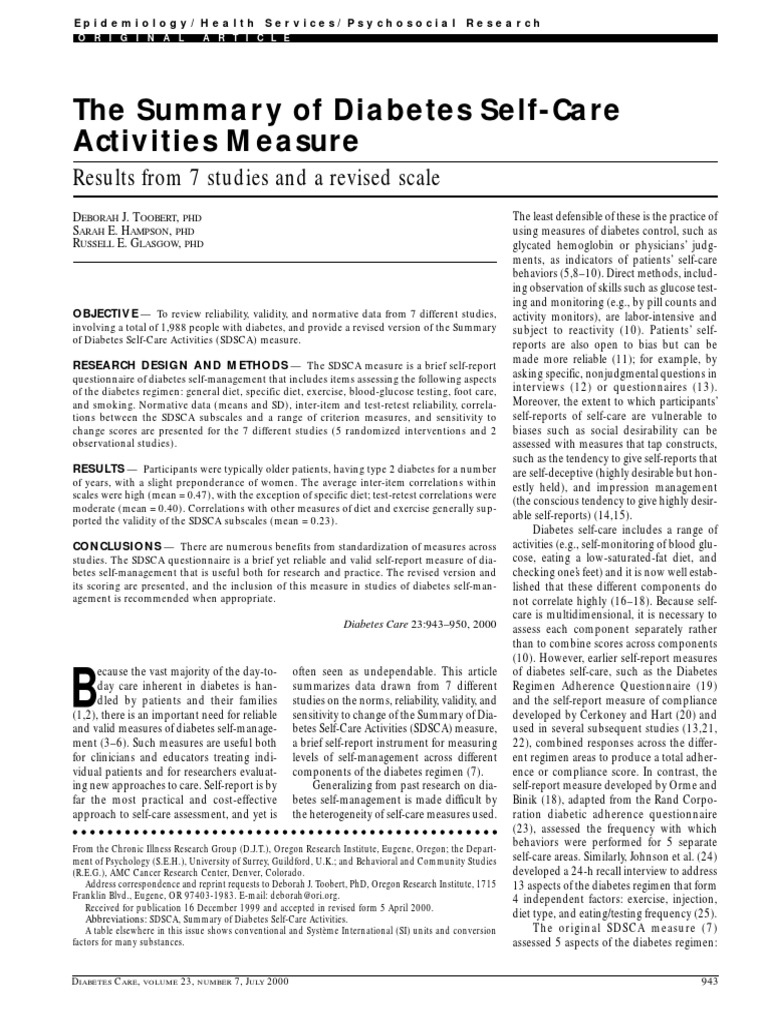 Kuesioner SCDA PDF | PDF | Self Report Study | Validity (Statistics)