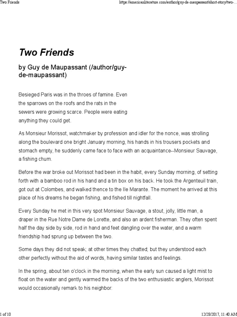 Two friends.pdf | Short Stories