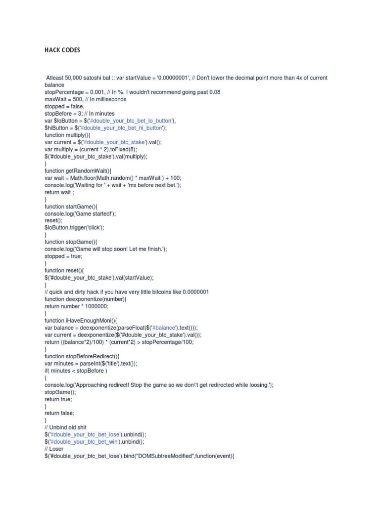 Hack Codes | Download Free PDF | Teaching Mathematics