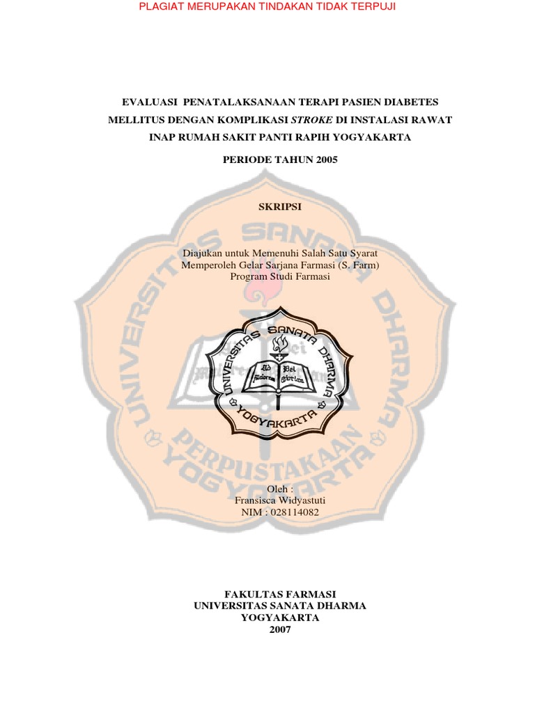 Komplikasi DM Dengan Strok | PDF