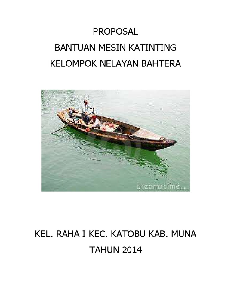 Proposal Bantuan Katinting | PDF
