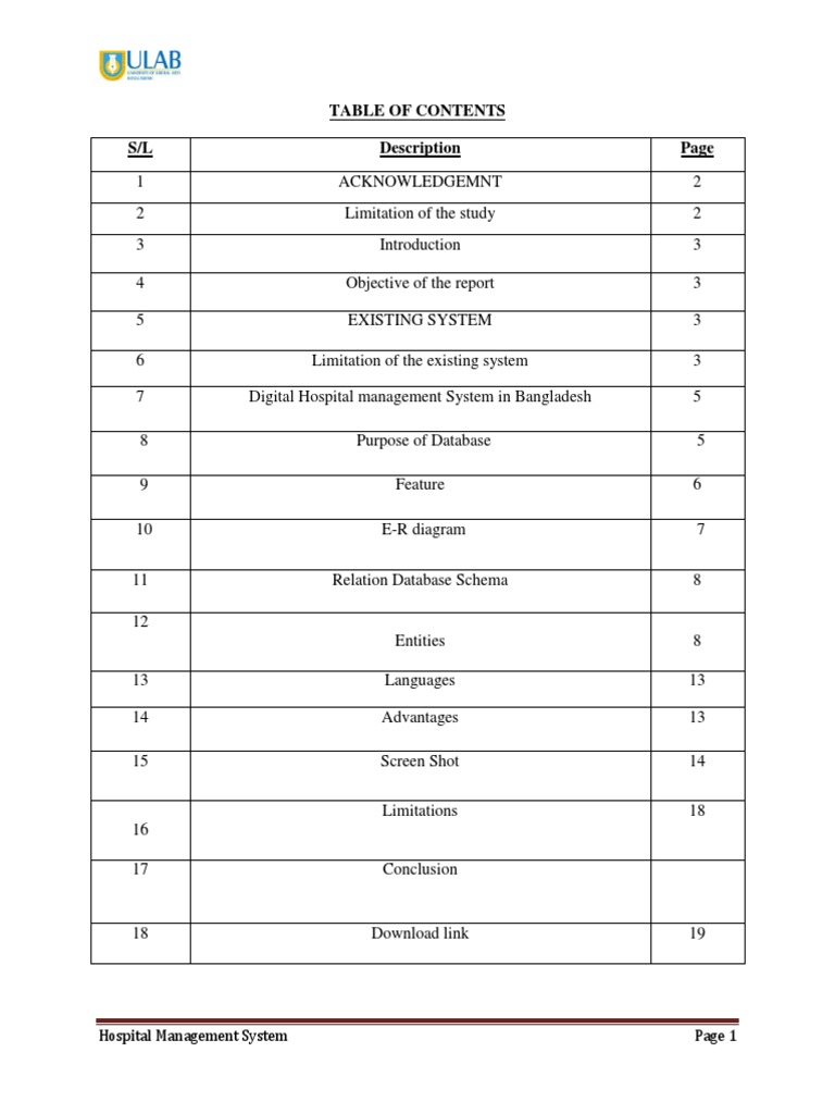 Hospital Management Systems | PDF | Patient | Hospital