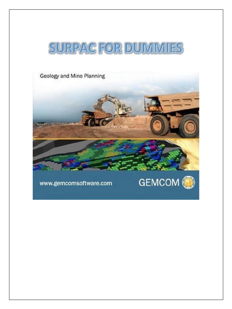 Using Surpac | PDF | Data | Computing