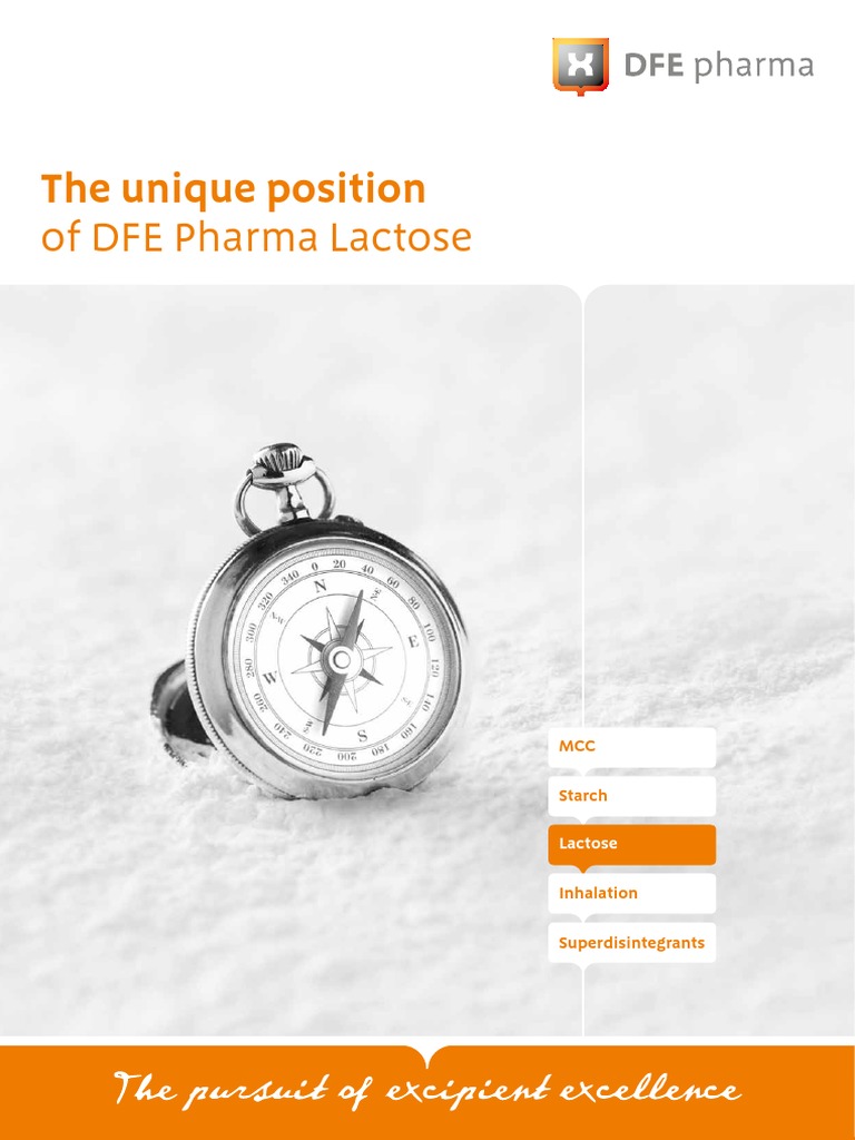 Different Types of Lactose | PDF | Tablet (Pharmacy) | Verification And ...