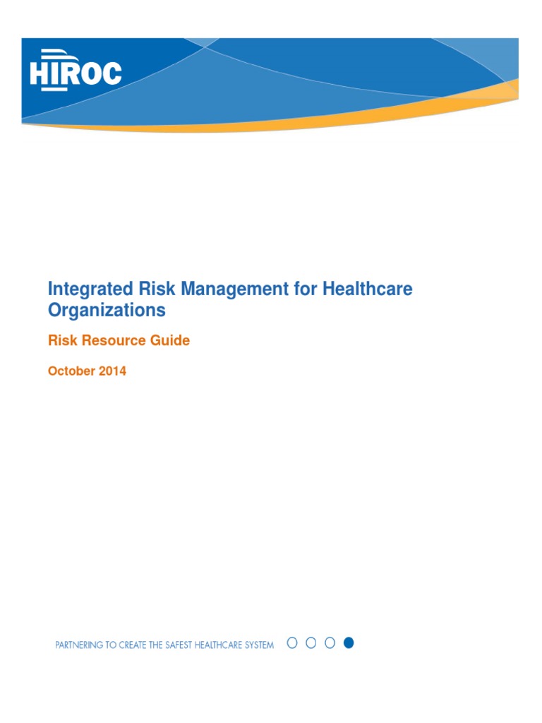 Hiroc Irm Guide | PDF | Risk Management | Risk