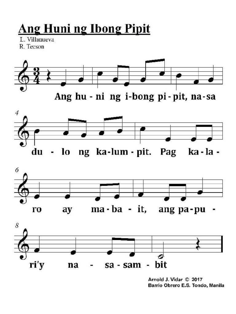 Ang Huni NG Ibong Pipit PDF | PDF