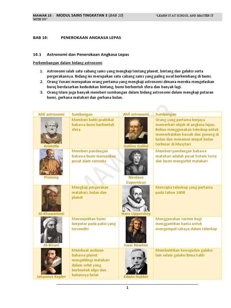 Modul Sains Tingkatan 3 Bab 10 Pdf