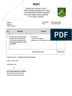 Contoh Resit Pembelian | PDF