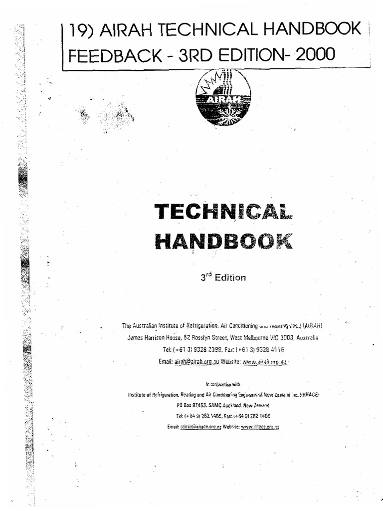 Technical Handbook Airah | PDF