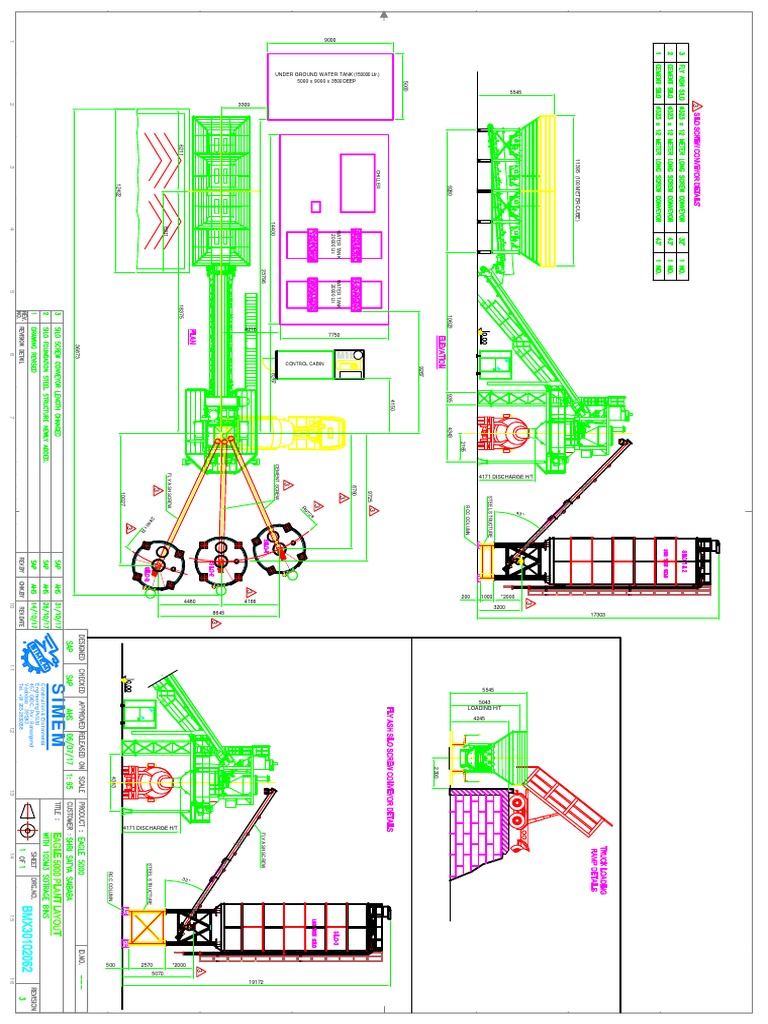 Eagle 5000 Plant Layout Rev Pdf Civil Engineering Building