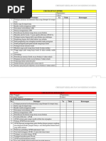 Contoh Checklist Panel Listrik | PDF
