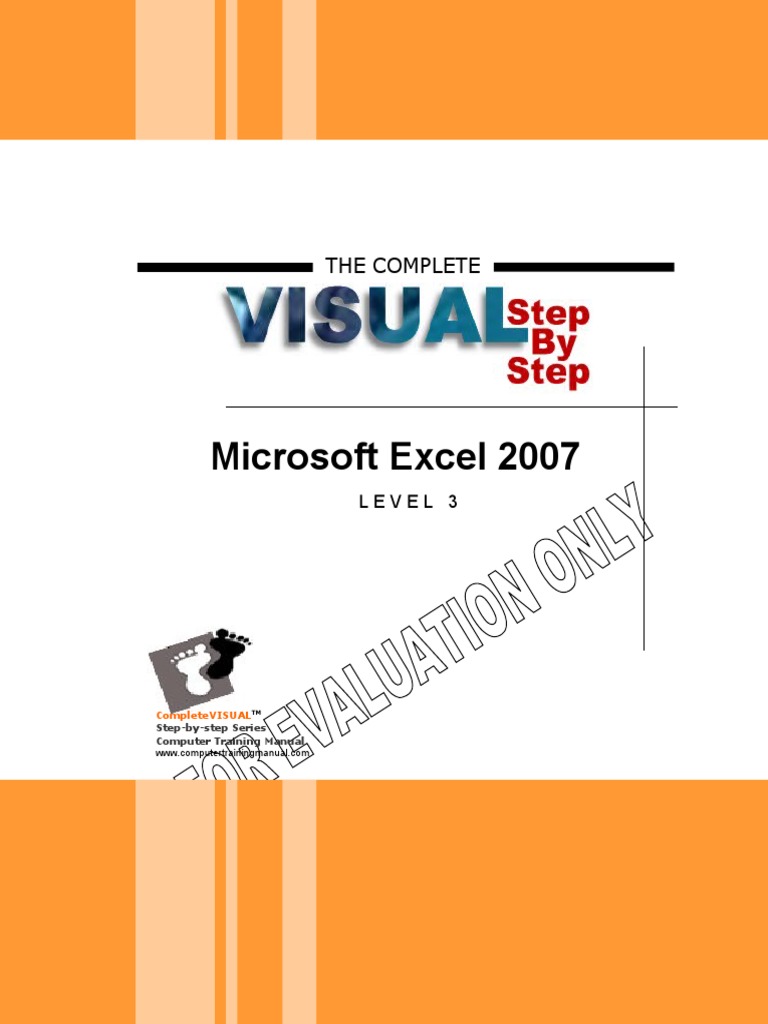 Excel07 Sample | PDF | Microsoft Excel | Software
