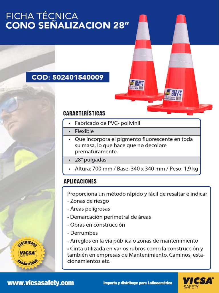 Ficha Tecnica Cono 28 | PDF