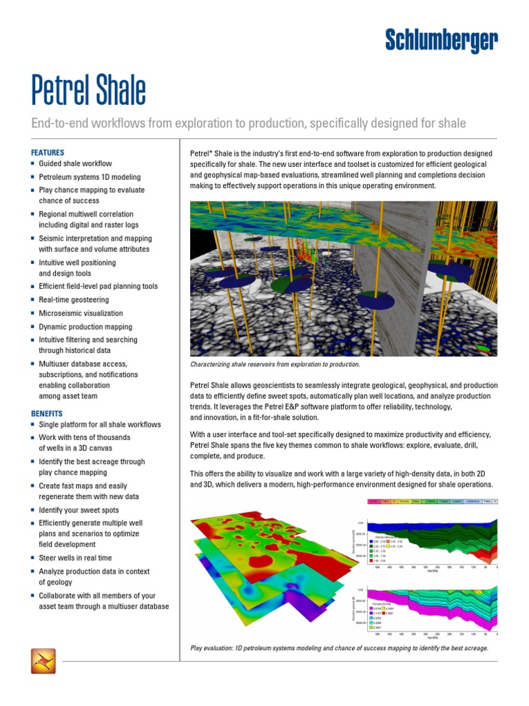 Petrel Shale | Download Free PDF | Petroleum Reservoir | Simulation