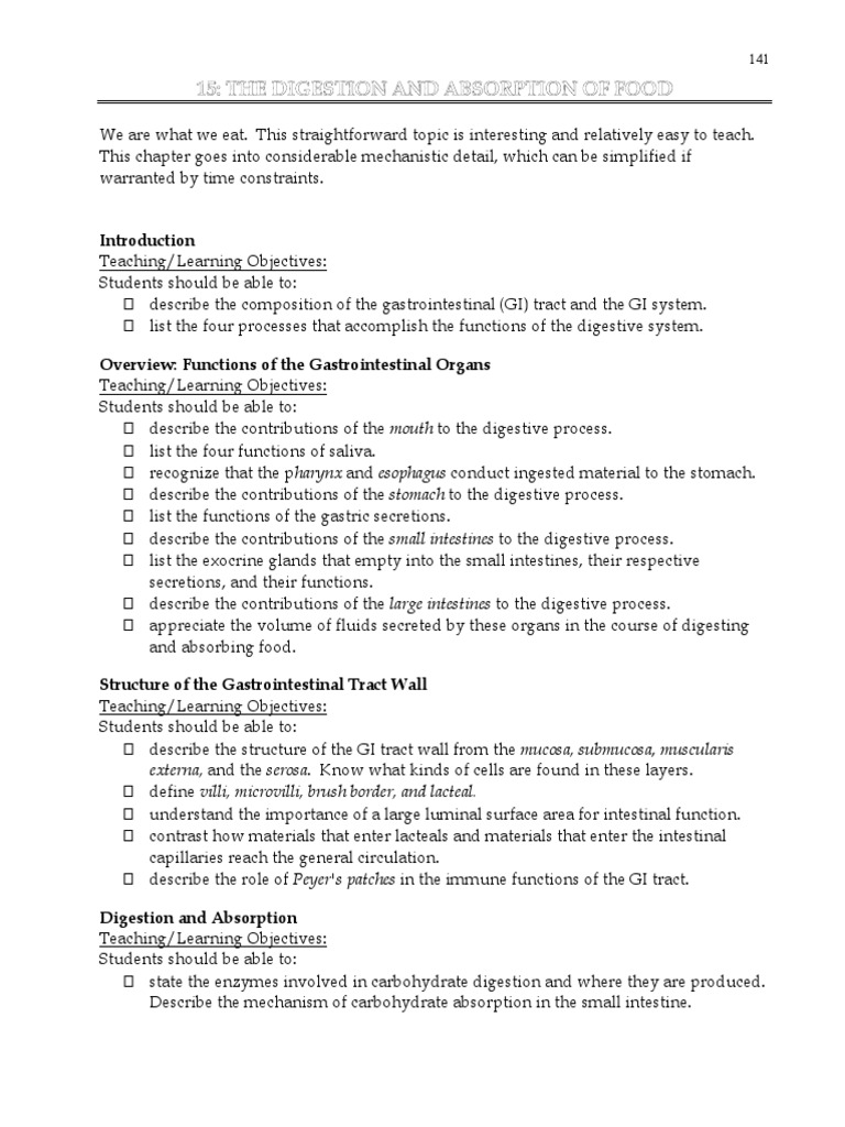 Review Question - GI | PDF | Digestion | Gastrointestinal Tract