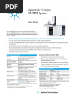 Agilent 5977 EI Source Selection Guide | PDF | Mass Spectrometry | Mass