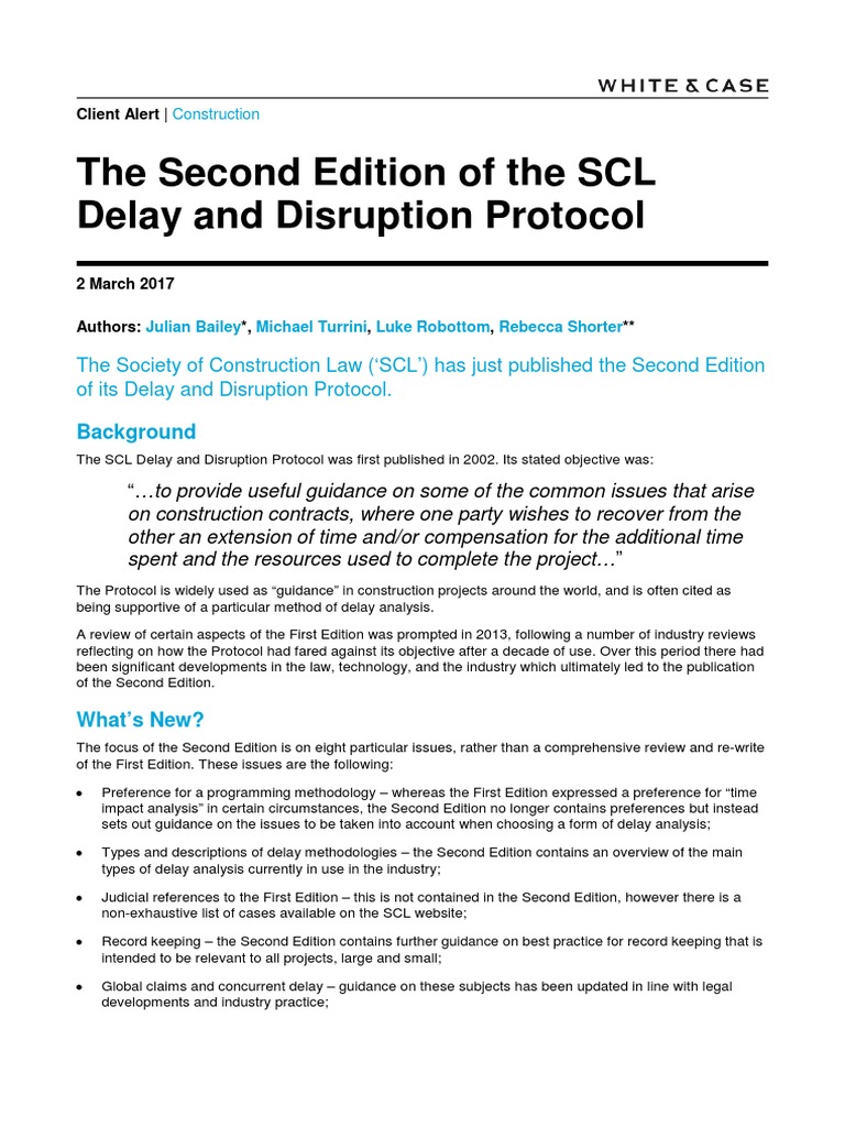 SCL Delay and Disruption Protocol Update | PDF | United Arab Emirates ...