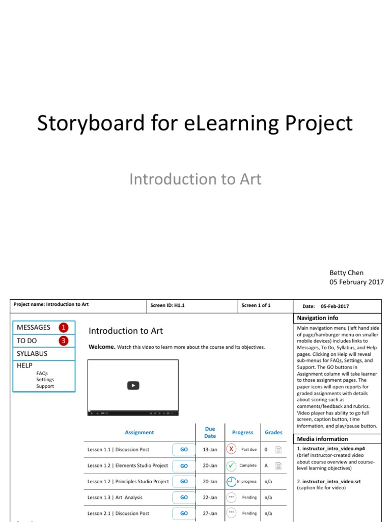 Storyboard | PDF | Educational Technology | Portable Document Format