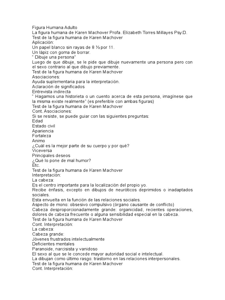 Figura Humana Adulto Pdf Masculinidad Pelo