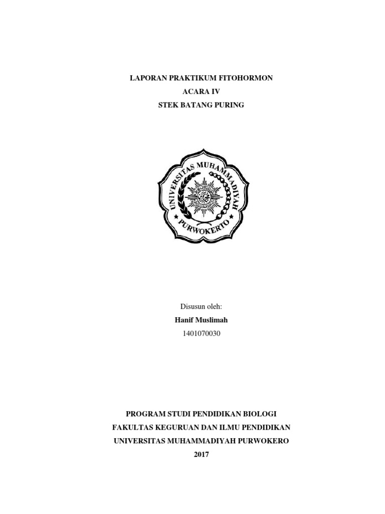 Lapran 4. Stek Batang Puring | PDF