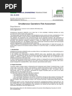 SIMOPs Safety Procedure Overview | PDF | Risk | Risk Management