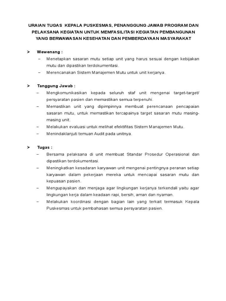 2 3 8 1 Uraian Tugas Kewenangan Tanggungjawab PDF