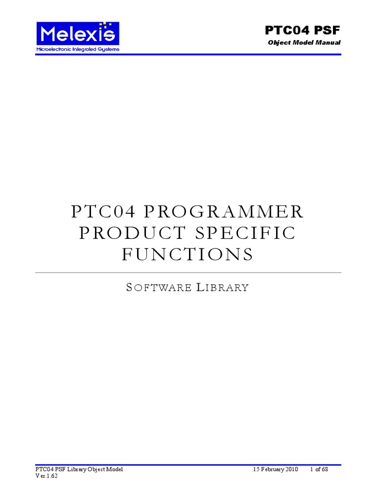 Ptc04 PSF Guide | PDF | Component Object Model | String (Computer Science)