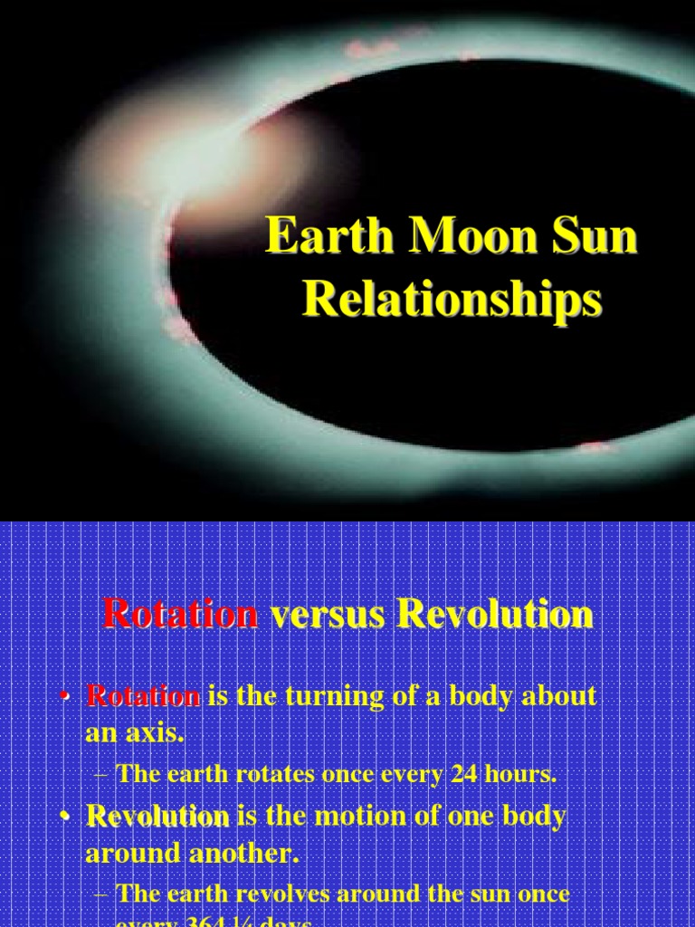 Relative Motion of Earth, Moon, Sun | PDF | Earth | Moon
