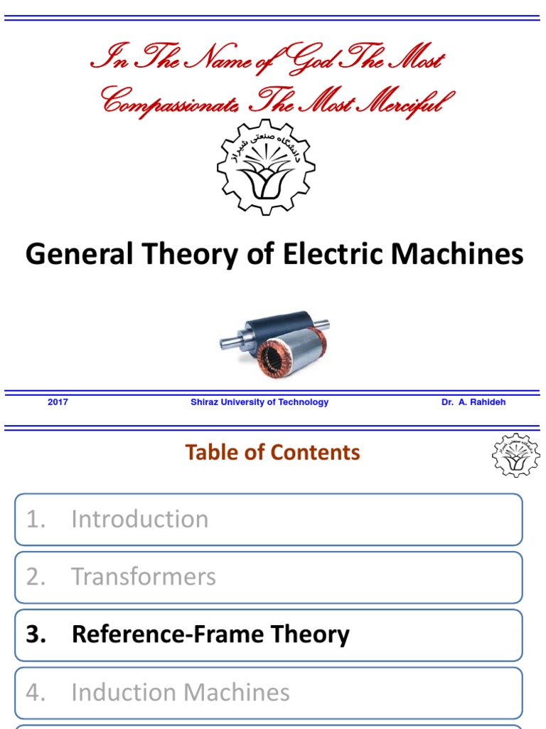 Chapter 3 Reference Frame Theory | PDF | Force | Electrical Engineering