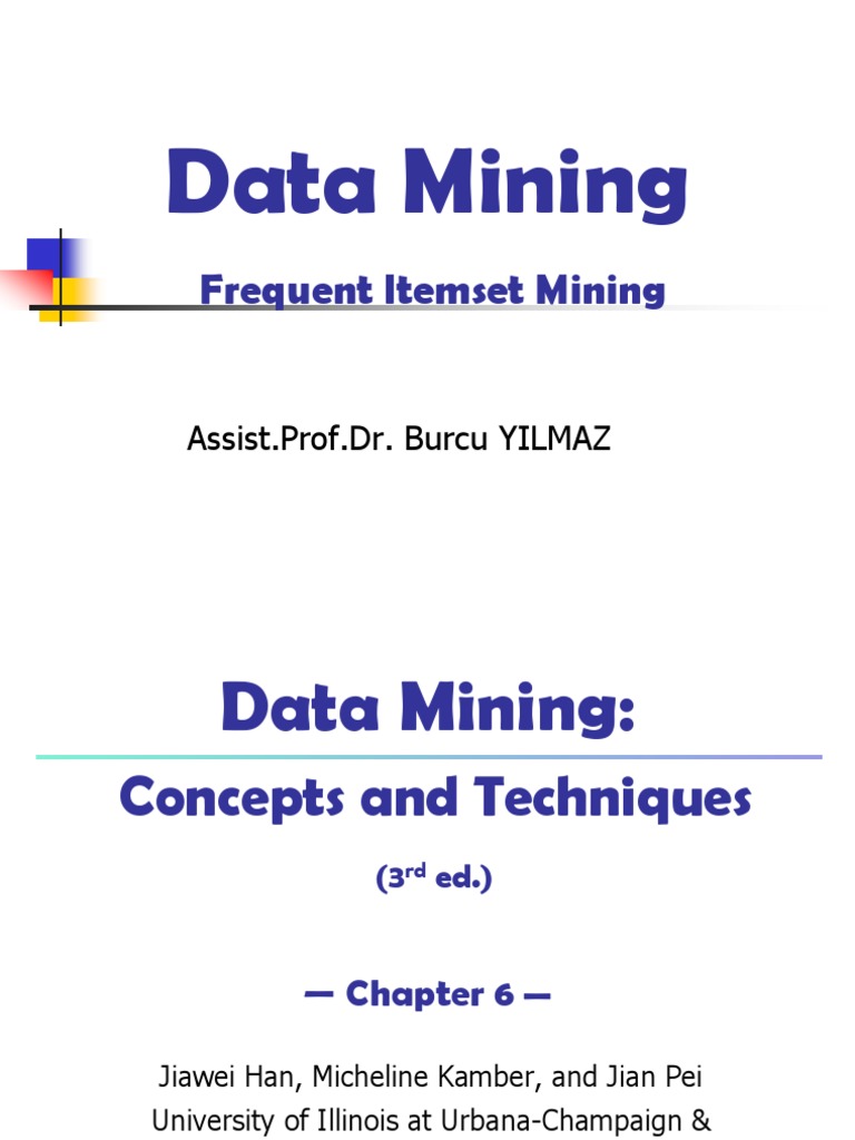 Frequent Itemset Mining | PDF | Graph Theory | Vertex (Graph Theory)