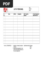 Ims Internal Audit Checklist | PDF | Internal Audit | Audit